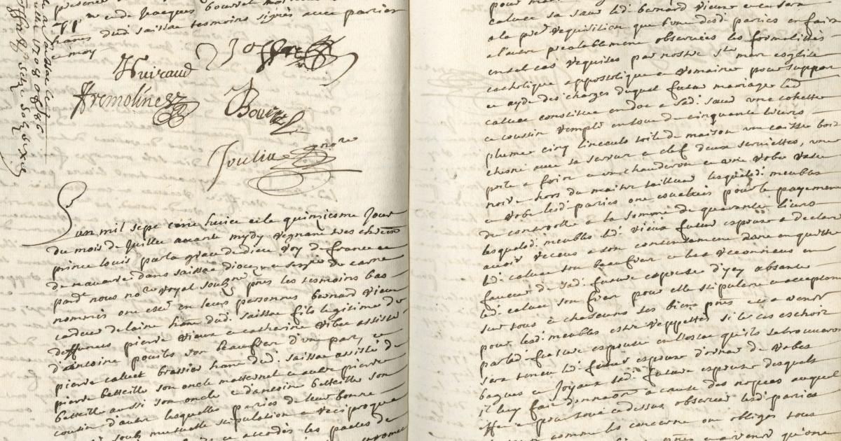 PALÉOGRAPHIE - NIVEAU INTERMÉDIAIRE | Les Archives départementales de l ...